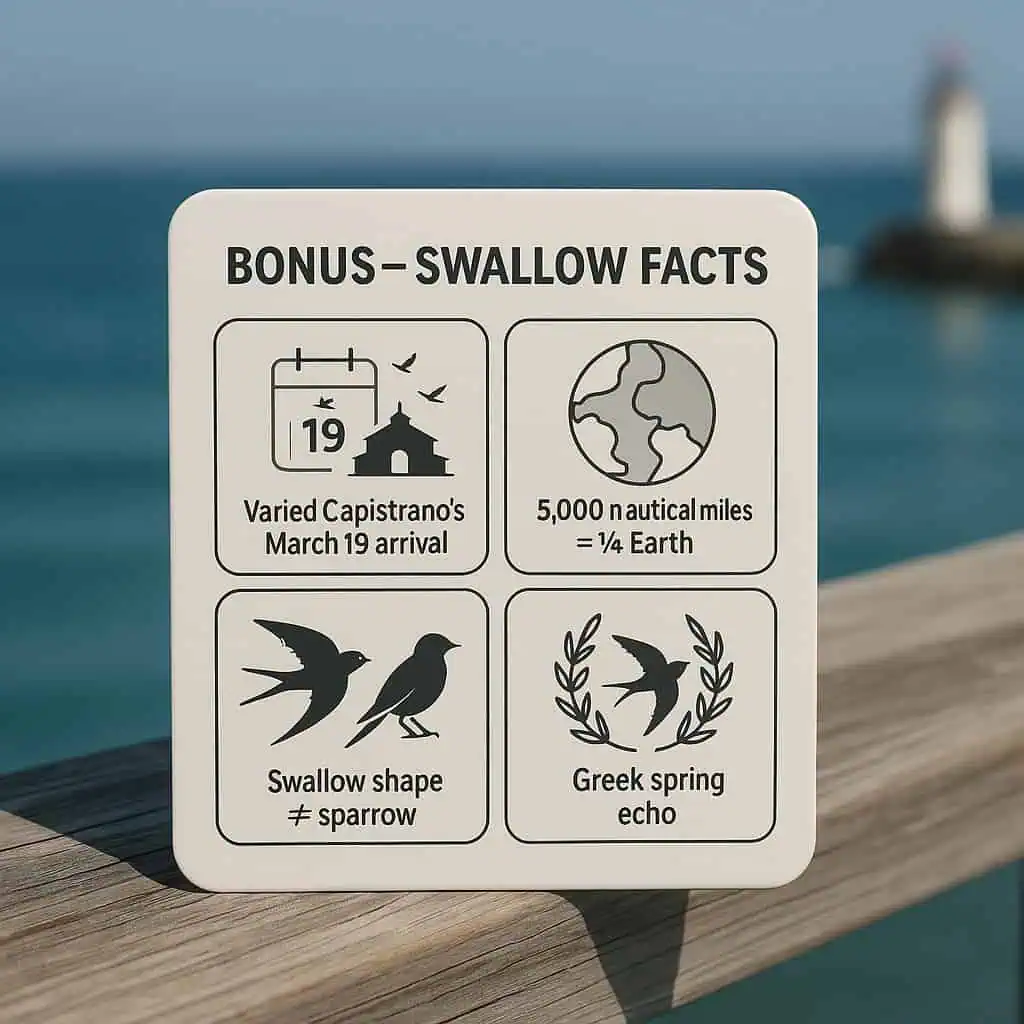 True Significance of a swallow tattoo (it's not prison!)